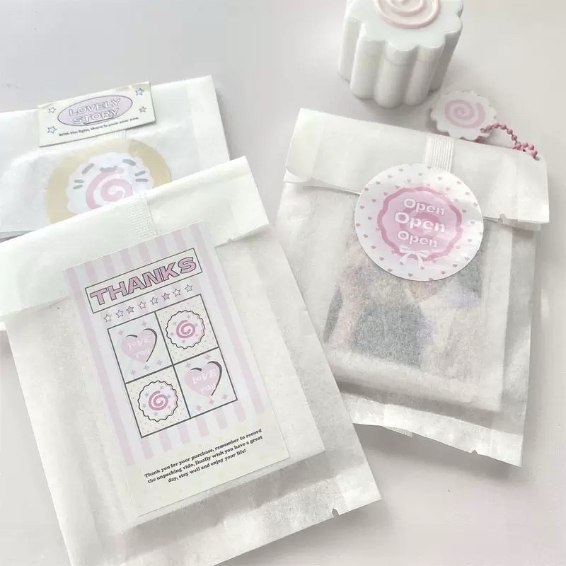 Blue Elephant ) ถุงห่อของ กันน้ำ ซองกระดาษความร้อน ขนาด 10x17cm | Shopee Thailand