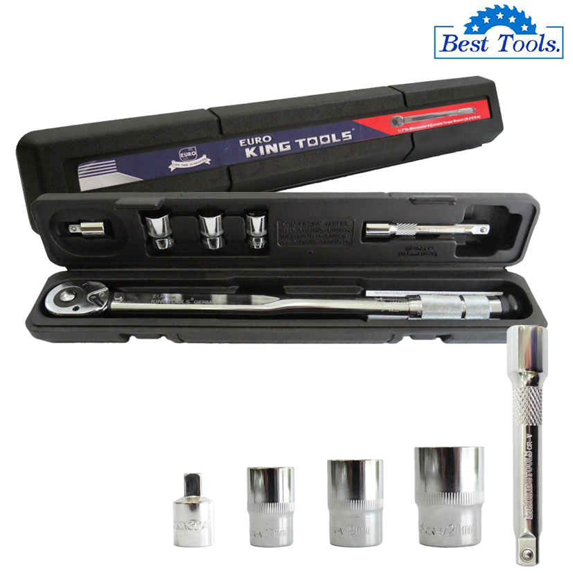 EURO KINGTOOLS ด้ามขันปอนด์ 4 หุน 28-210 Nm. | Shopee Thailand