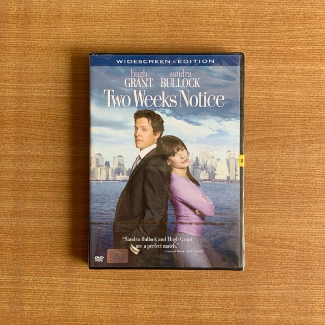 DVD : Two Weeks Notice (2002) สะกิดหัวใจเราให้ลงเอย [มือ 1 ซับไทย ...