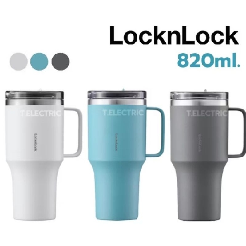 LocknLock แก้วเก็บอุณหภูมิ ร้อน-เย็น Metro king Tumbler ความจุ 820ml ...
