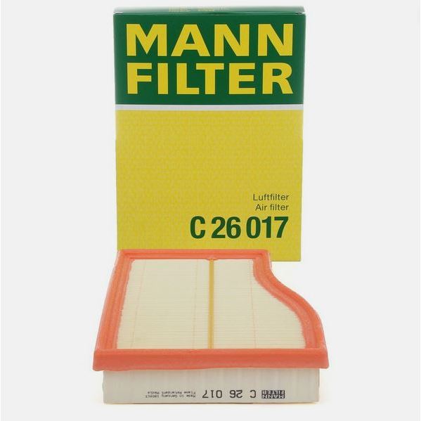 BENZ กรองอากาศ ไส้กรองอากาศ Air filter MANN C26017 เครื่อง เบนซิล M282 รุ่น W118 W177 W247 GLA ...