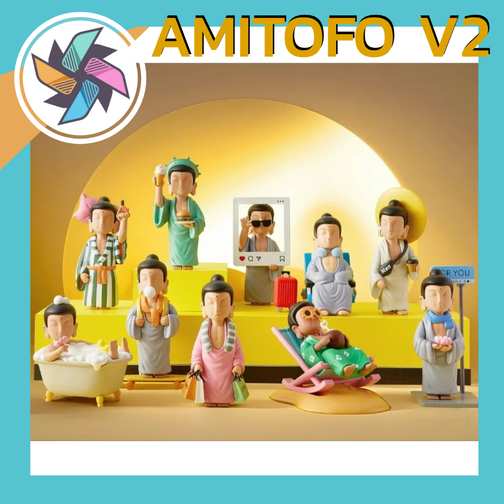 พร้อมส่ง Amitofo V2 City Walk หลวงเจ้ โมเดลฟิกเกอร์ แบบจุ่มและยกกล่อง ...