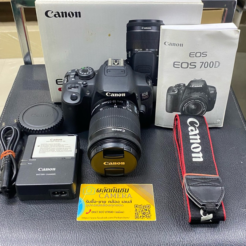 CANON 700D+18-55 is STM (กล้องDSLR) | Shopee Thailand