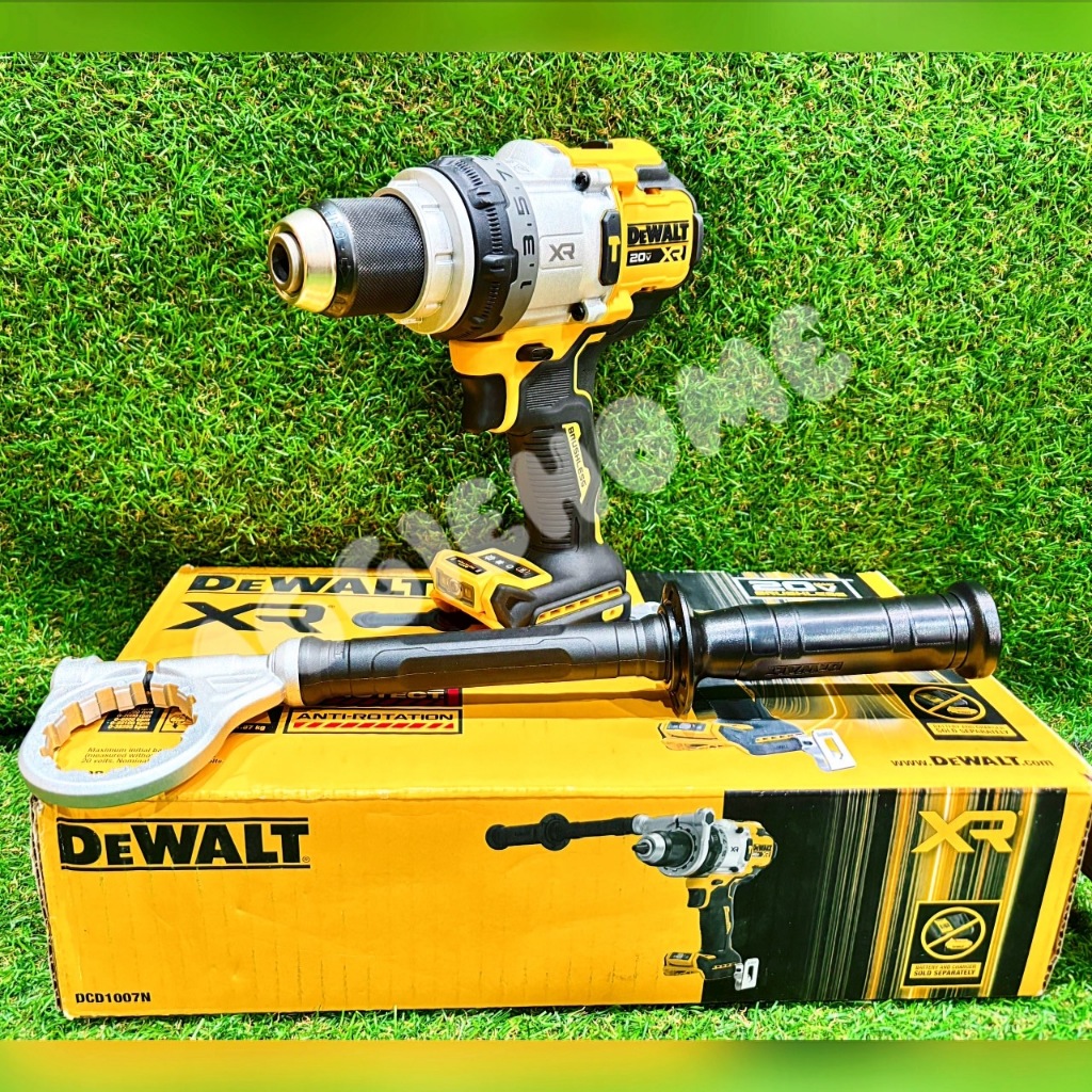 DEWALT สว่านกระแทกไร้สาย รุ่น DCD1007 (ตัวเปล่า) / 20V MAX / 2250RPM ...