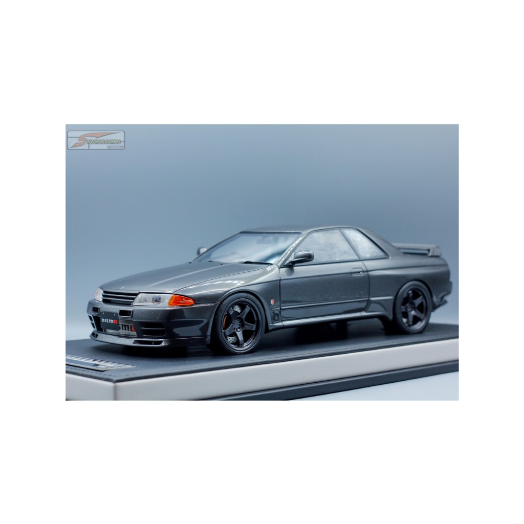 MOTORHELIX 1/18 Nissan Skyline GT-R(R32) Customized Version Gun Grey ...