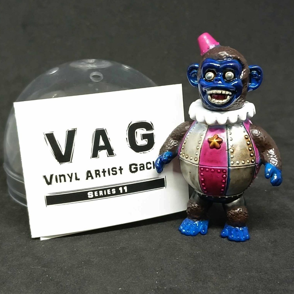 อาร์ตทอย - โซฟูบิ - ซอฟท์ไวนิลทอยขนาดเล็ก VAG. KIKKAKE TOY Iron Monkey Collectible Rare Sofubi ...