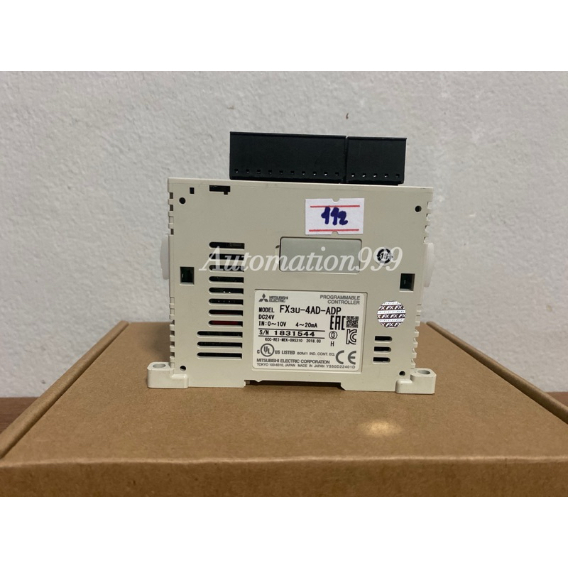 module analog input mitsubishi fx3u-4ad-adp(ของมือสองสภาพสวย) | Shopee Thailand