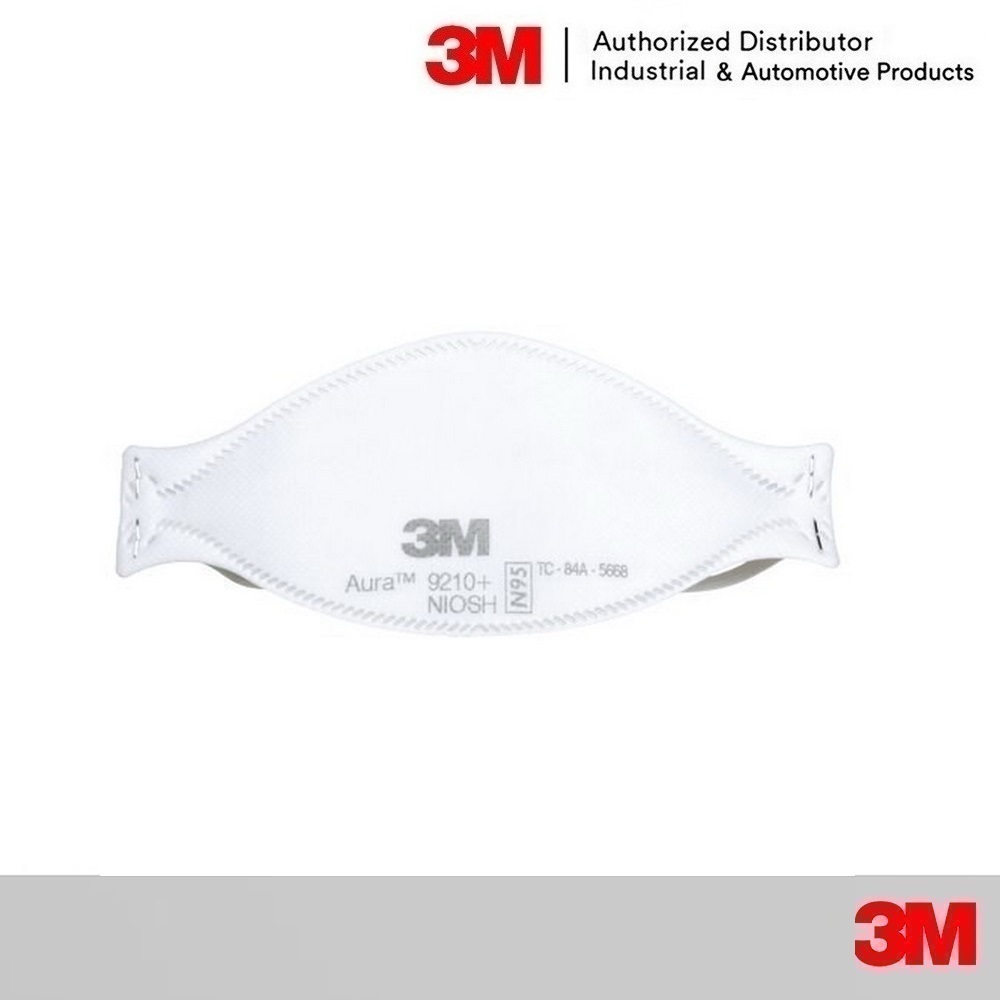 1ชิ้น 3M 9210+ AURA หน้ากาก N95 หน้ากากป้องกันฝุ่น PM2.5 ป้องกันชีวภาพ | Shopee Thailand