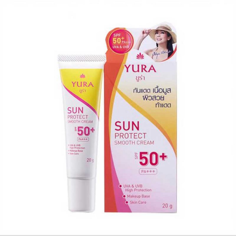 ยูร่าครีมกันแดด ซันโพรเทค สมูท SPF50+ 20 กรัม | Shopee Thailand