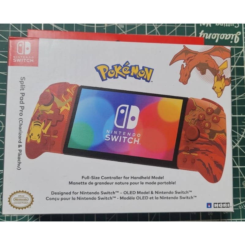 มือสอง / มือ2 Nintendo Switch Controllers HORI Split Pad Pro (Charizard ...