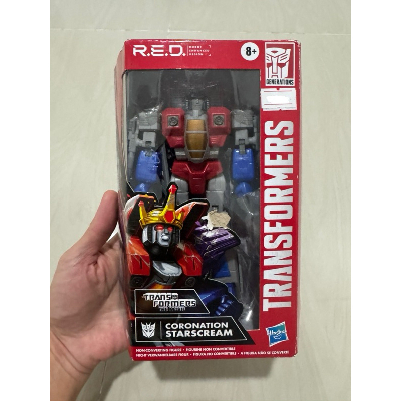 Transformer Starscream coronation R.E.D. แท้ | Shopee Thailand