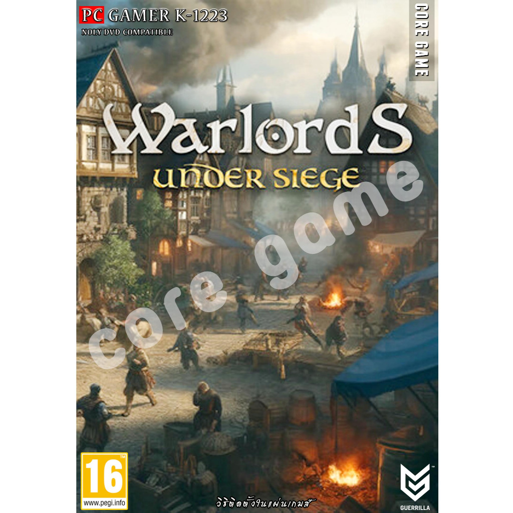 Warlords Under Siege แผ่นและแฟลชไดร์ฟ เกมส์ คอมพิวเตอร์ Pc และ โน๊ตบุ๊ค | Shopee Thailand