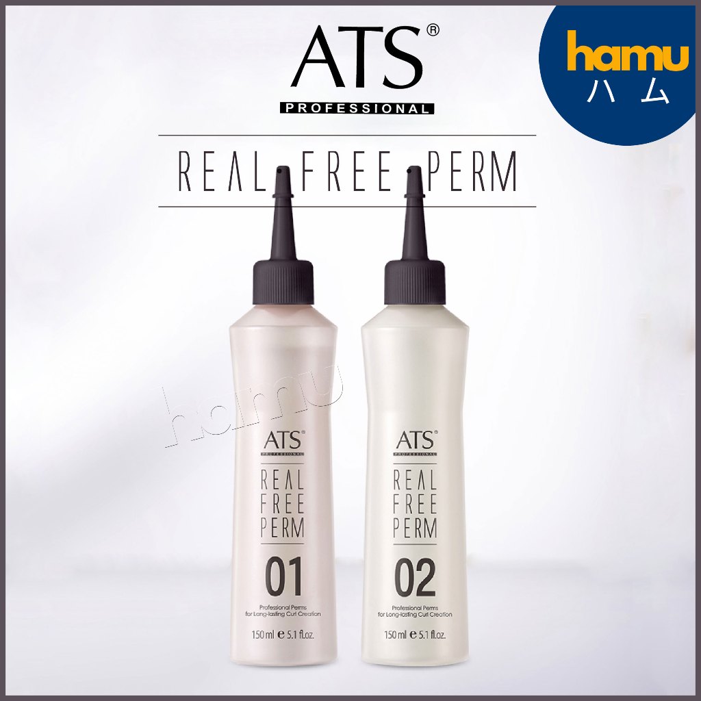 ATS® REAL FREE PERM (01+02) 150ml น้ำยาดัดเย็นเทคโนโลยีล้ำสมัย จาก ATS ...