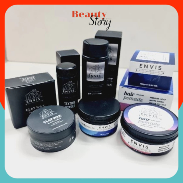 Envis Hair Pomade (เอ็นวิส) ปอมเมทเซ็ตผม/ แป้งเซ็ตผม TEXRURE POWOER ...