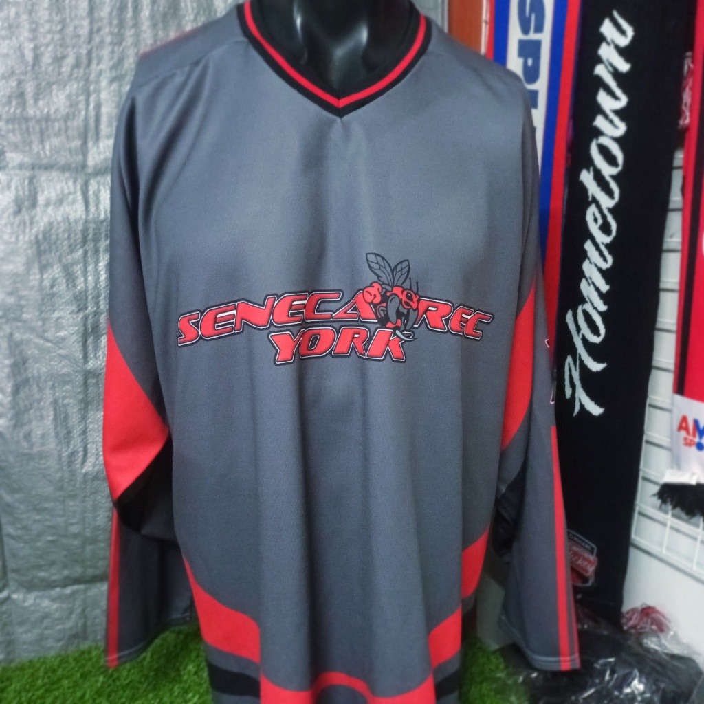 Seneca Sting 7 ice hockey jersey size l read info เซเนกา ต่อย 7 เสื้อ ...