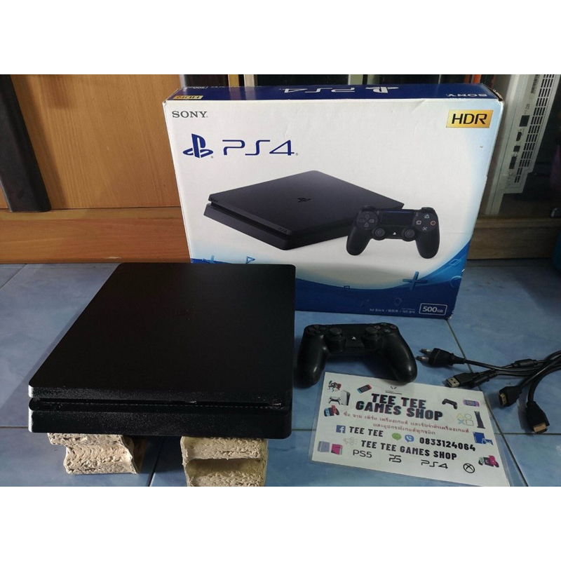 Ps4 slim hdrภาพ1080p full hdแท้ ความจุ500gbบอร์ด 2218 (บอร์ด ล่าสุด ...
