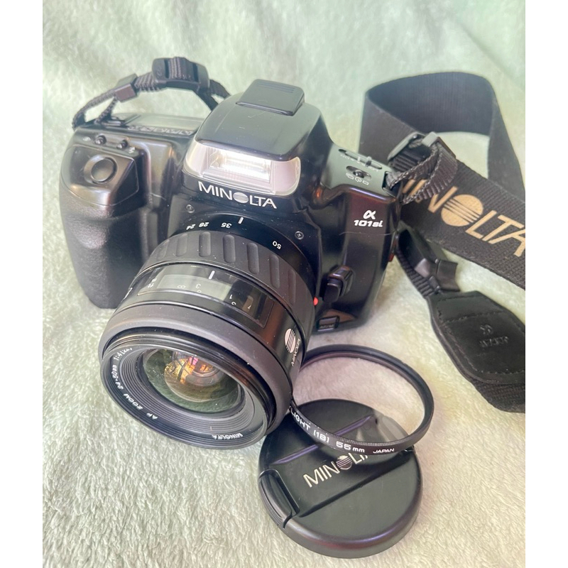 กล้องฟิล์ม SLR Minolta 101 si พร้อมเลนส์ Minolta AF zoom 24-50mm. f4 มือ2 made in Japan | Shopee ...