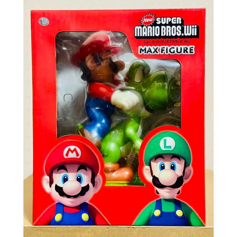 SUPER MARIO BROS. WII MAX FIGURE - MARIO & YOSHI มือ1 ของใหม่ | Shopee ...