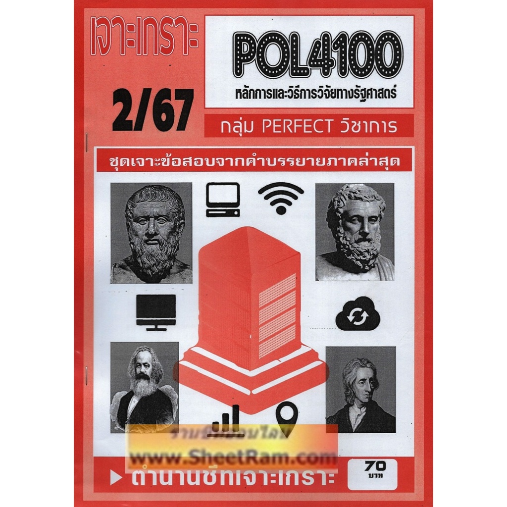 ชีทราม POL4100 / PS420 เจาะเกราะหลักและวิธีการวิจัยทางรัฐศาสตร์ ...
