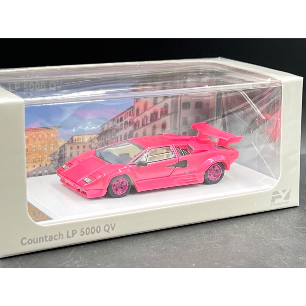 Findclassically（FY) 1/64 Lamborghini Countach LP5000 QV Metallic pink ...