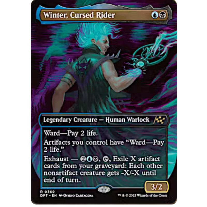 Aetherdrift Variants: Winter, Cursed Rider (0369 - Borderless) | Shopee ...