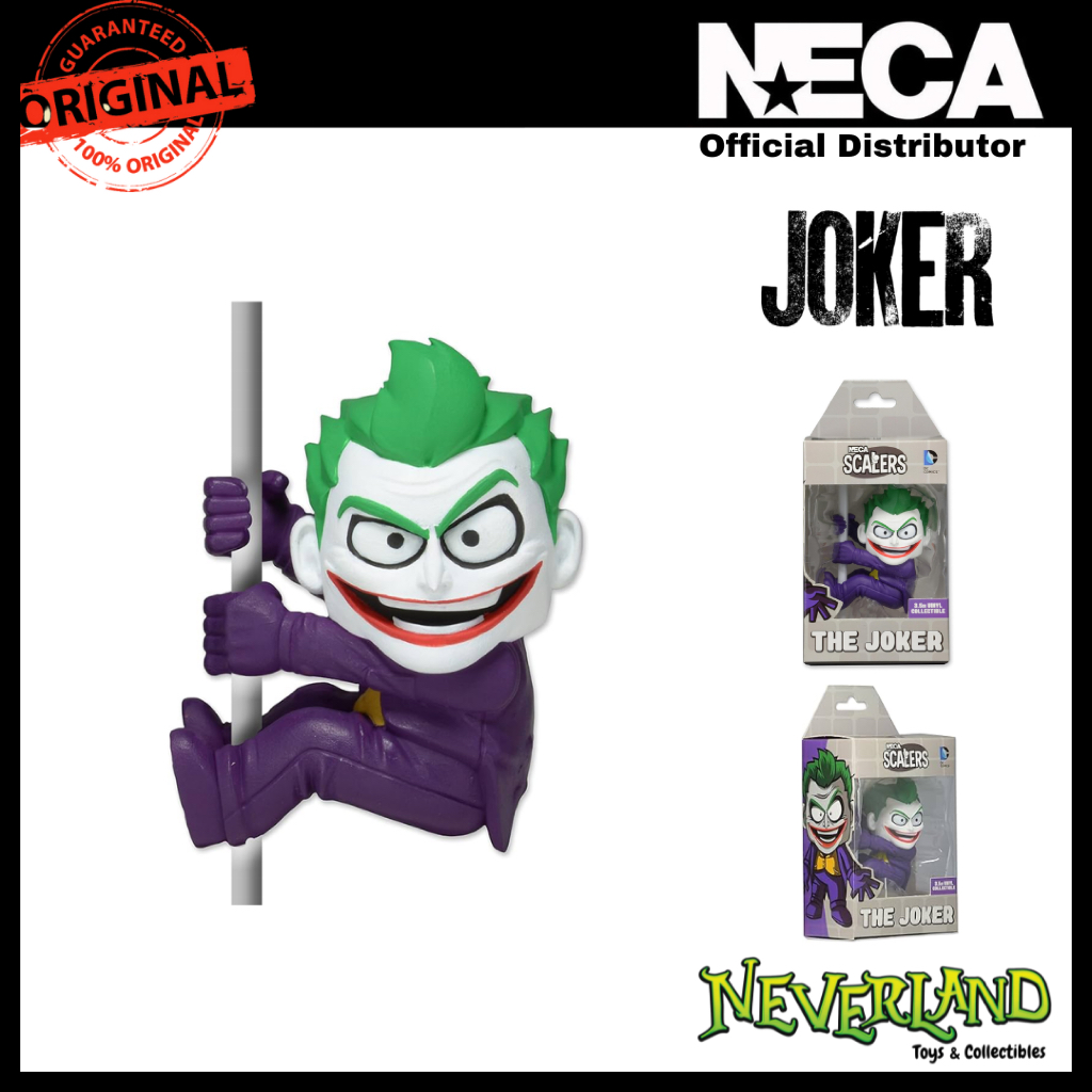 (NECA) DC Comics Joker Full Size Scaler 3.5” Mini Figure | Shopee Thailand