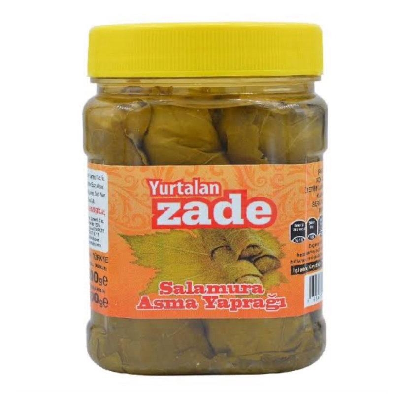 Yurtalan Zade Yaprak Salamura 400 gr / ใบองุ่นดองจากตุรกี | Shopee Thailand