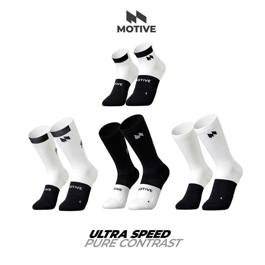 MOTIVE SOCK ถุงเท้าวิ่ง รุ่น ULTRA SPEED - Pure Contrast - ระดับหน้า ...