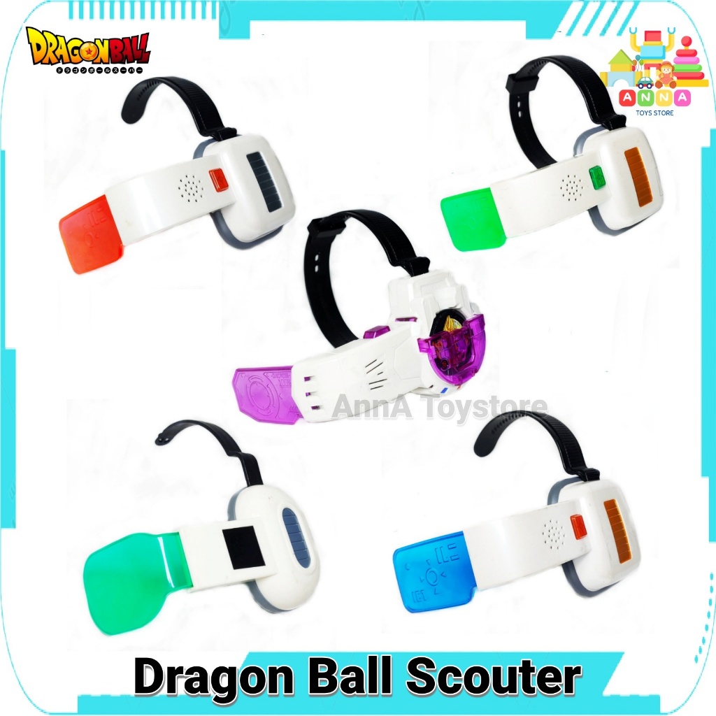 Dragon Ball Scouter แว่นตาวัดพลัง ดราก้อนบอล สเกาท์เตอร์ มีเสียง มีไฟ ...