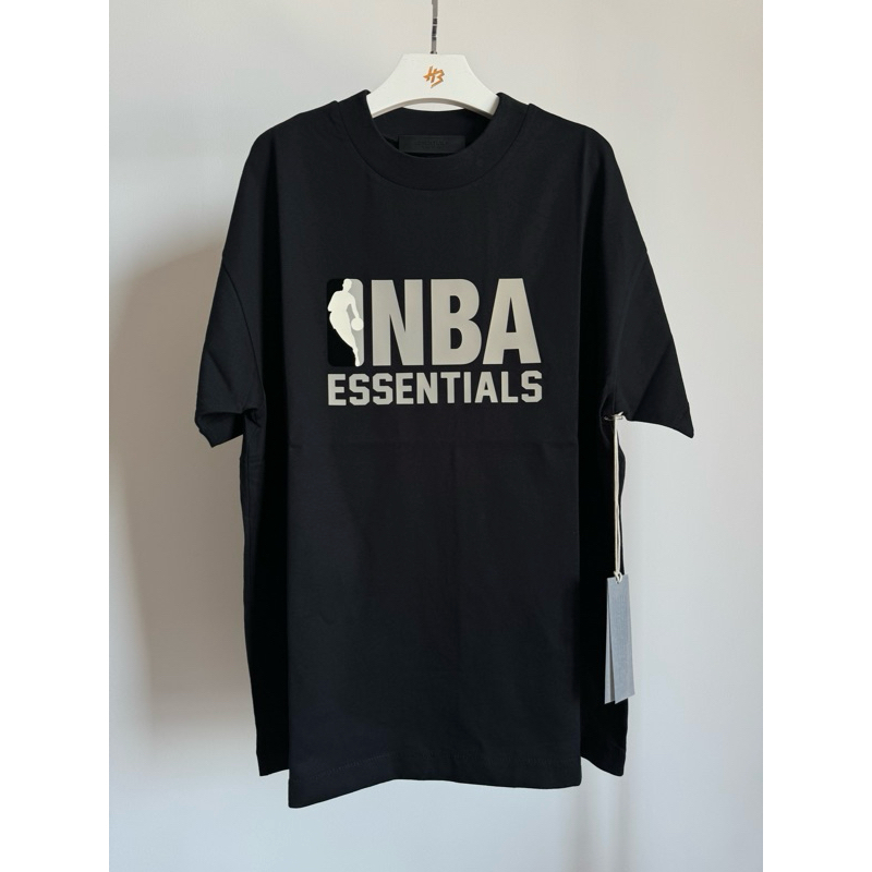 [ของแท้] FOG ESSENTIALS NBA TEE BLACK พร้อมส่ง | Shopee Thailand