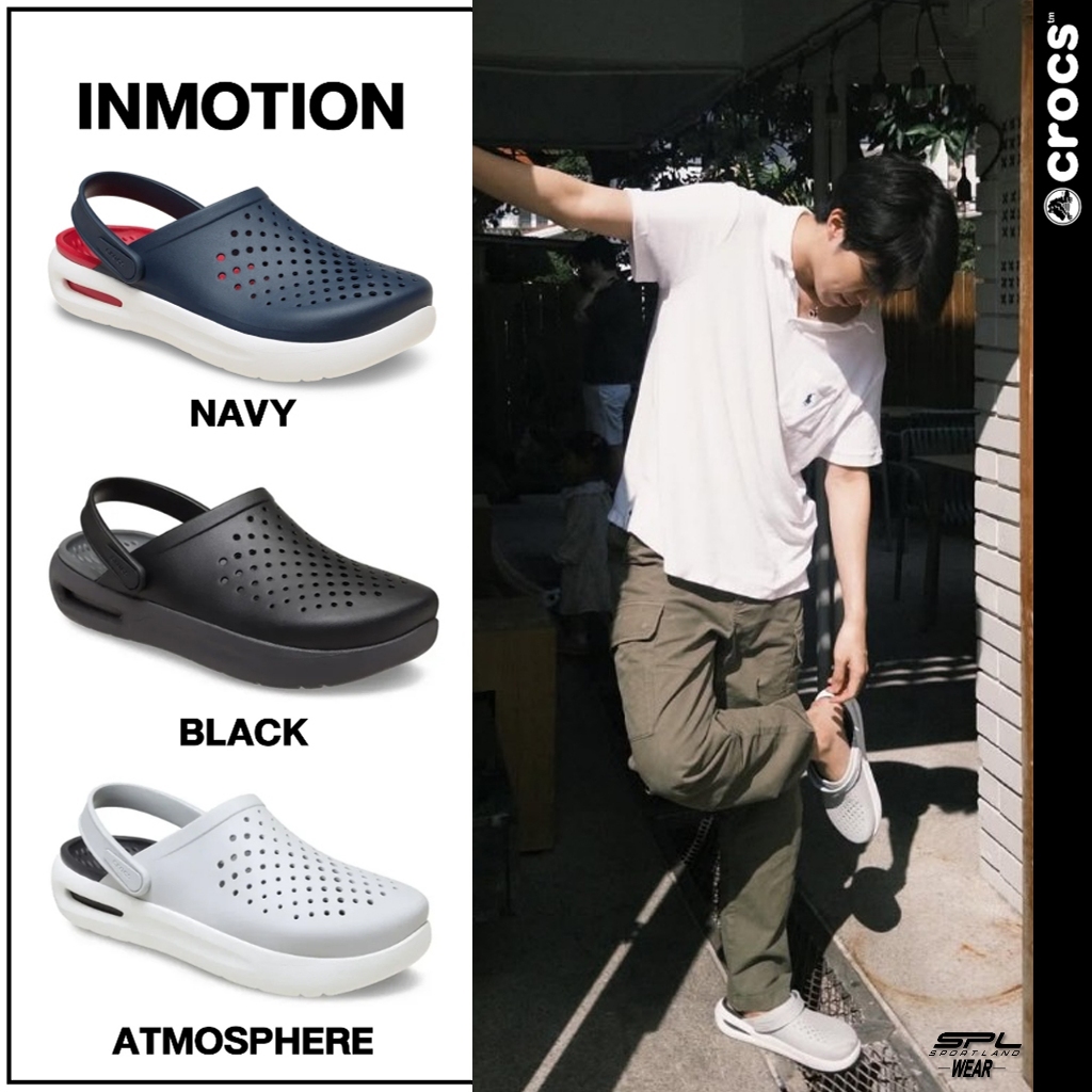 Crocs Collection รองเท้าแตะ รองเท้ารัดส้น CR UX Inmotion Clog 209964-410 / 209964-001 / 209964 ...