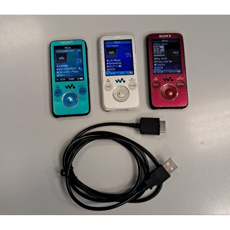 Sony walkman เครื่องเล่น Mp3 ใช้งานได้ ยกเซ็ต 3เครื่อง | Shopee Thailand