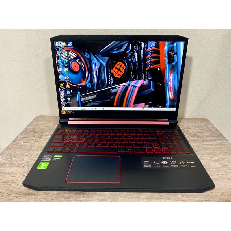 ขาย โน๊ตบุ๊ค Acer Gaming NITRO 5 AMD Ryzen 7-3750H CPU 2.30 GHz RAM 16 ...