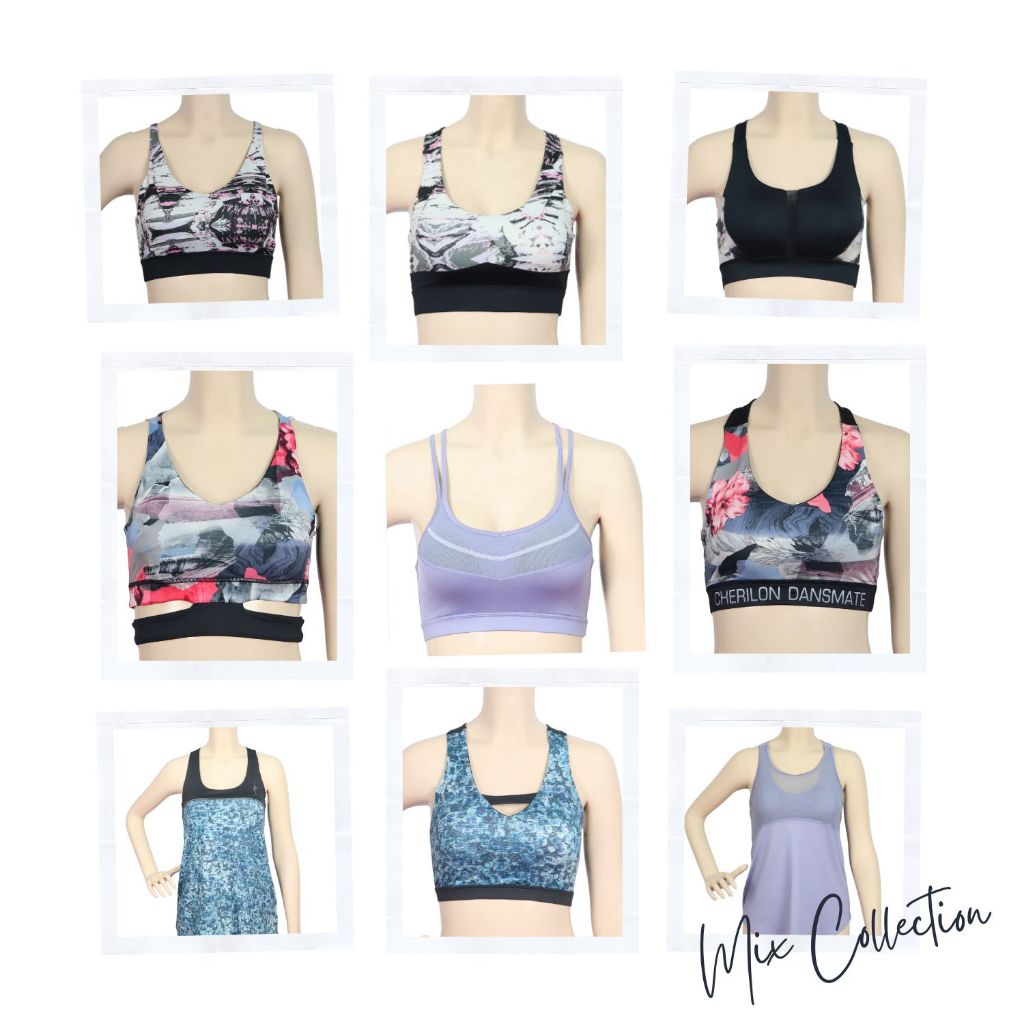 [ สุดคุ้ม ] Cherilon DansMate FlexiFit Active Bra เชอรีล่อน สปอร์ตบรา ชุดออกกำลังกาย ชุดฟิตเนส ...