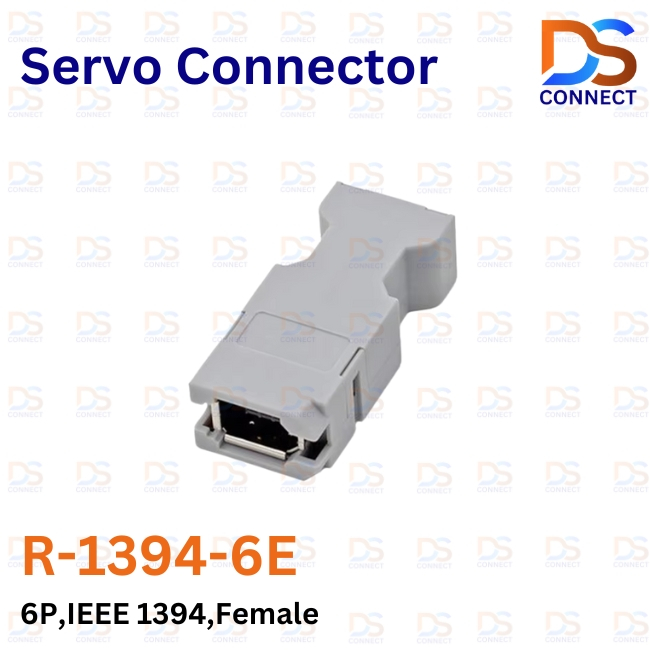 พร้อมส่ง R-1394-6E Servo Connector Plug CN3 Connector IEEE 1394 ...