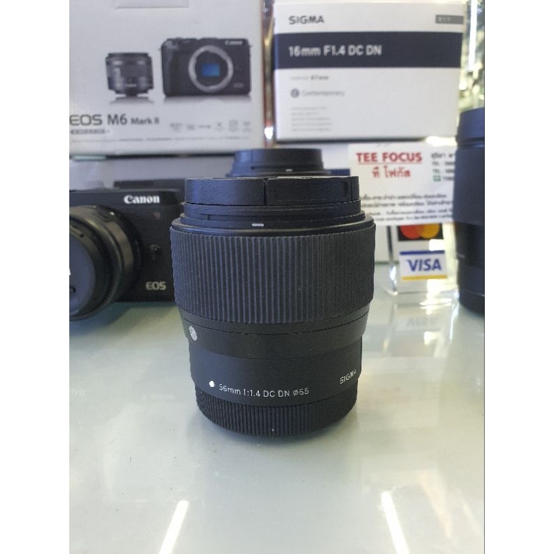 sigma 56mm F1.4 DC DN for canon m | Shopee Thailand