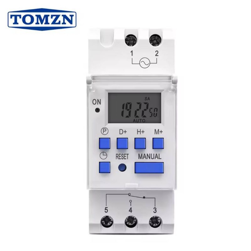 เครื่องตั้งเวลาทำงาน Digital Timer switchยี่ห้อ "Tomzn"รุ่น AHC30A ...
