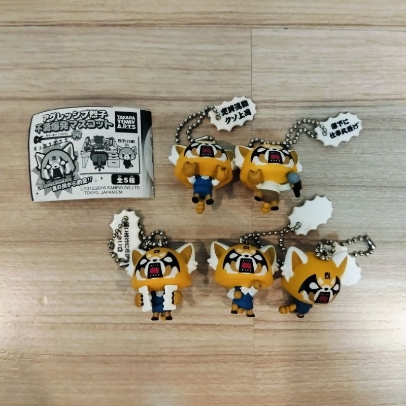 💥Aggressive Retsuko Mascot Keychain💥 พวงกุญแจเร็ตสึโกะ แพนด้าแดงเกรี้ยว ...