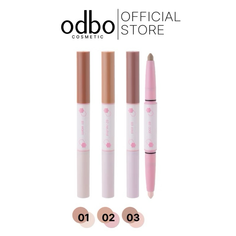 ODBO CONTOUR X HIGHLIGHT DUO STICK - OD4013 | Shopee Thailand