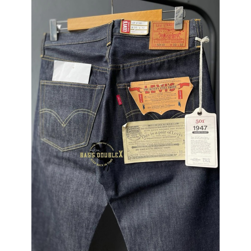 กางเกงยีนส์ Levi's LVC 1947 ริมแดง 501XX MADE IN USA | Shopee Thailand