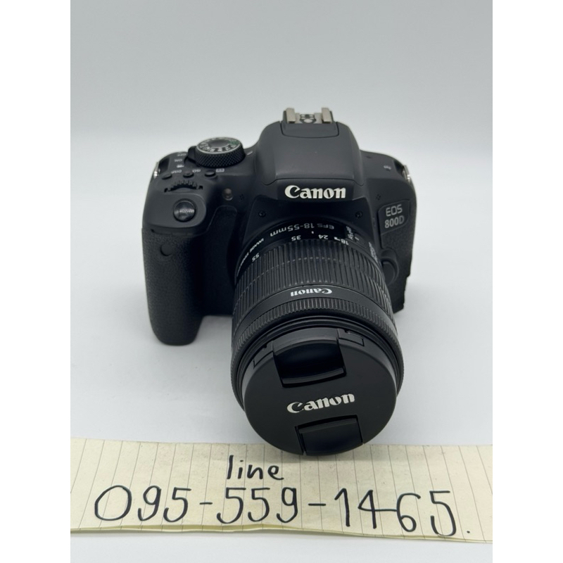กล้อง Canon 800d ติดเลนส์ 18-55 stm พร้อมใช้งาน wifi ชัตเตอร์ 3 หมื่น ...