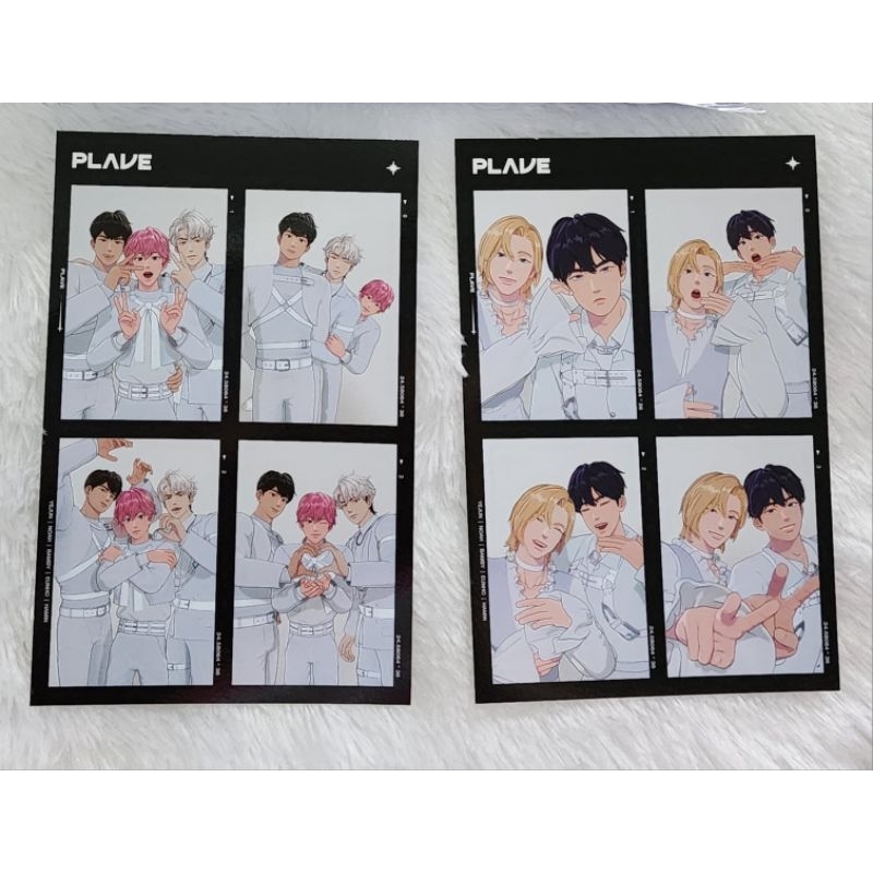 PLAVE 1st membership kit :: photomatic 4 cut 2ใบ | Shopee Thailand