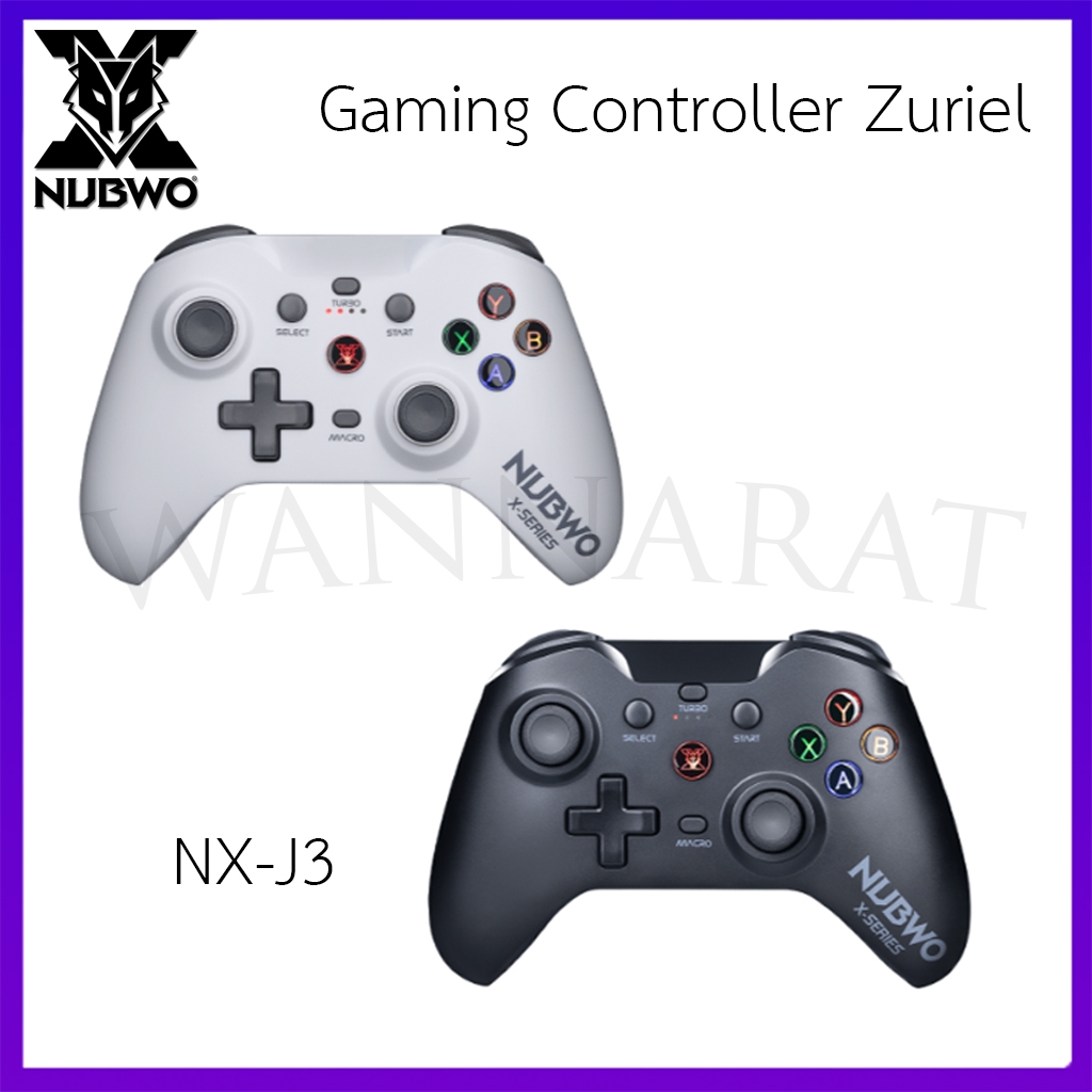 Nubwo Joy Trimode Gaming Controller Zuriel NX-J3 จอยสติ๊ก จอยเล่นเกมไร้สาย รองรับ PC/Nintendo ...