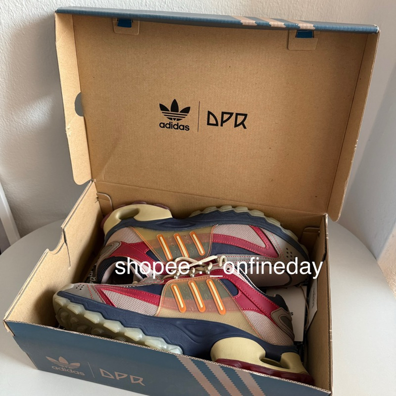 [used like new] รองเท้าผ้าใบ มือสอง DPR x Adidas THESIA SYNC PACK 9US ...