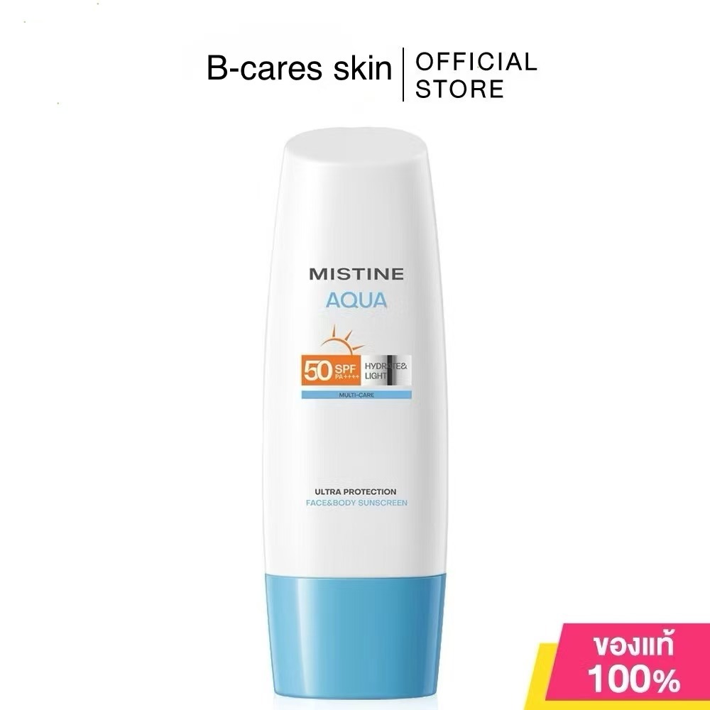 Mistine Aqua Base Ultra Protection Hydrating Face&Body Sunscreen Spf50 ...