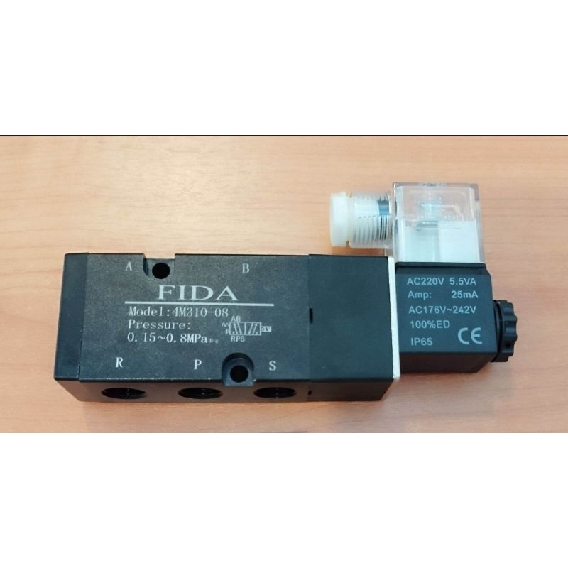 5/2 Solenoid valve Namur type 4M310-08 single coil 24vdc ,220Vac ...