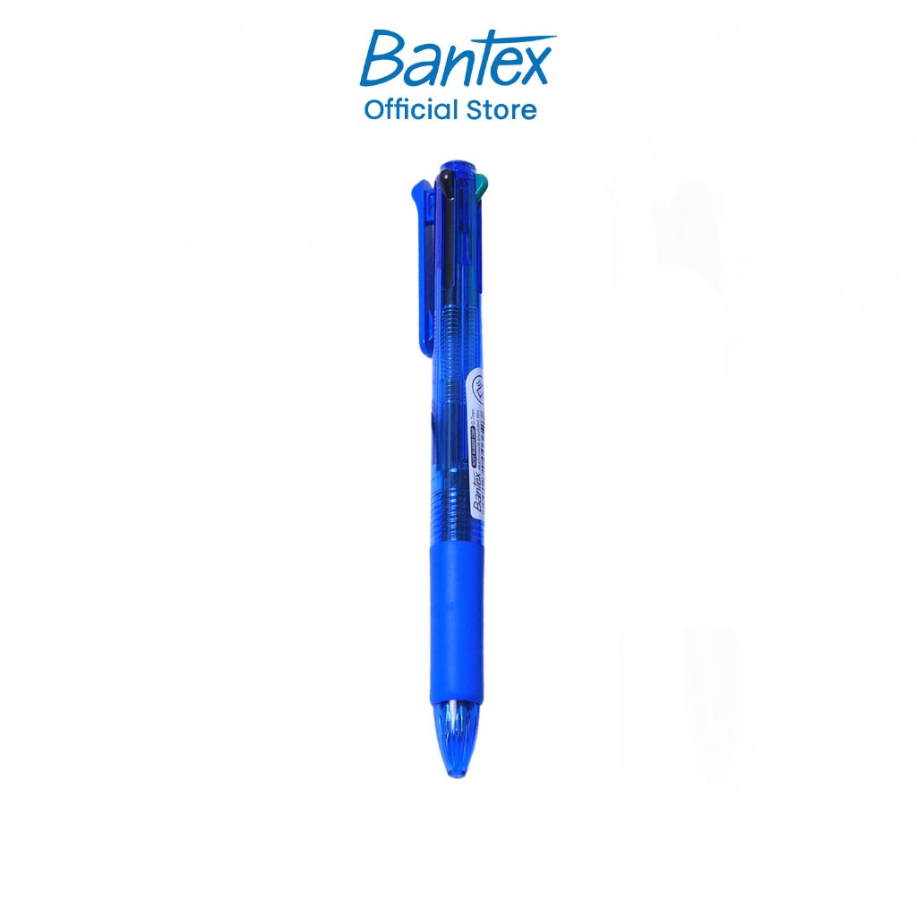 Bantex ปากกาลูกลื่น ปากกา 4สีใน1ด้าม แดง/เขียว/น้ำเงิน/ดำ ปากกาหลายสี ...