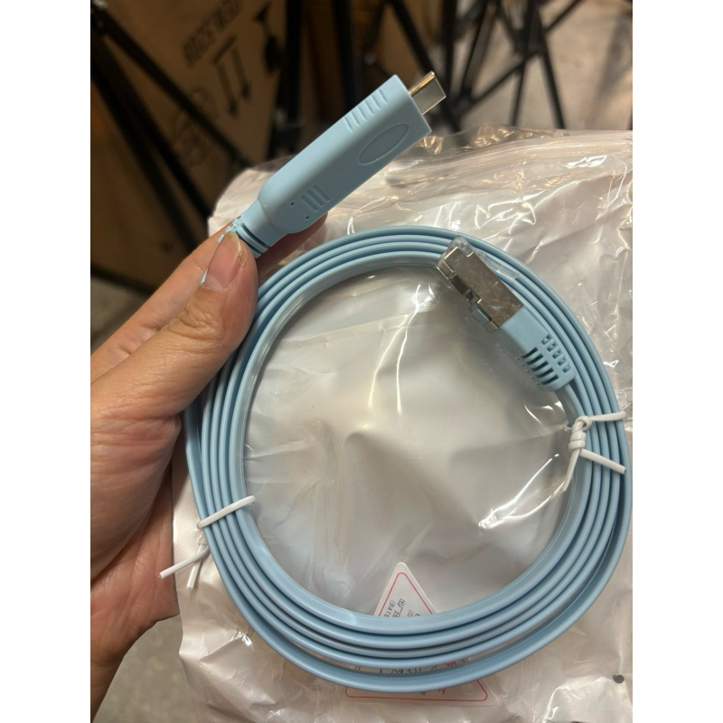 USB TO Type C Console Cable 1.5m Console Cable USB Type CMale to RJ45 ...