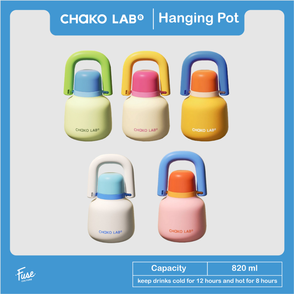 (พร้อมส่ง) CHAKO LAB Hanging pot 820ml เก็บความร้อนและความเย็น | Shopee Thailand