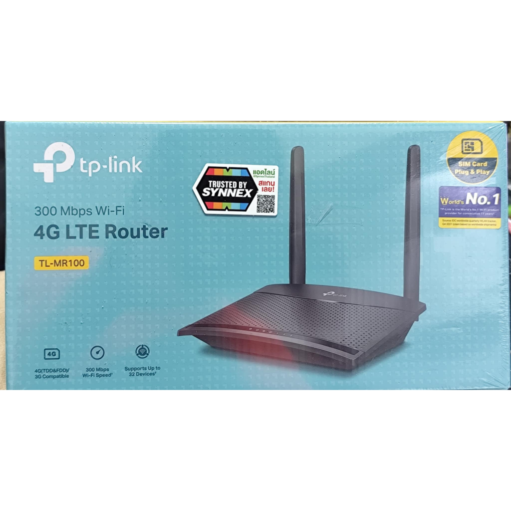 TP-LINK Wireless N 4G LTE Router 300Mbps *สินค้าใหม่*เราเตอร์ใส่ซิม ...